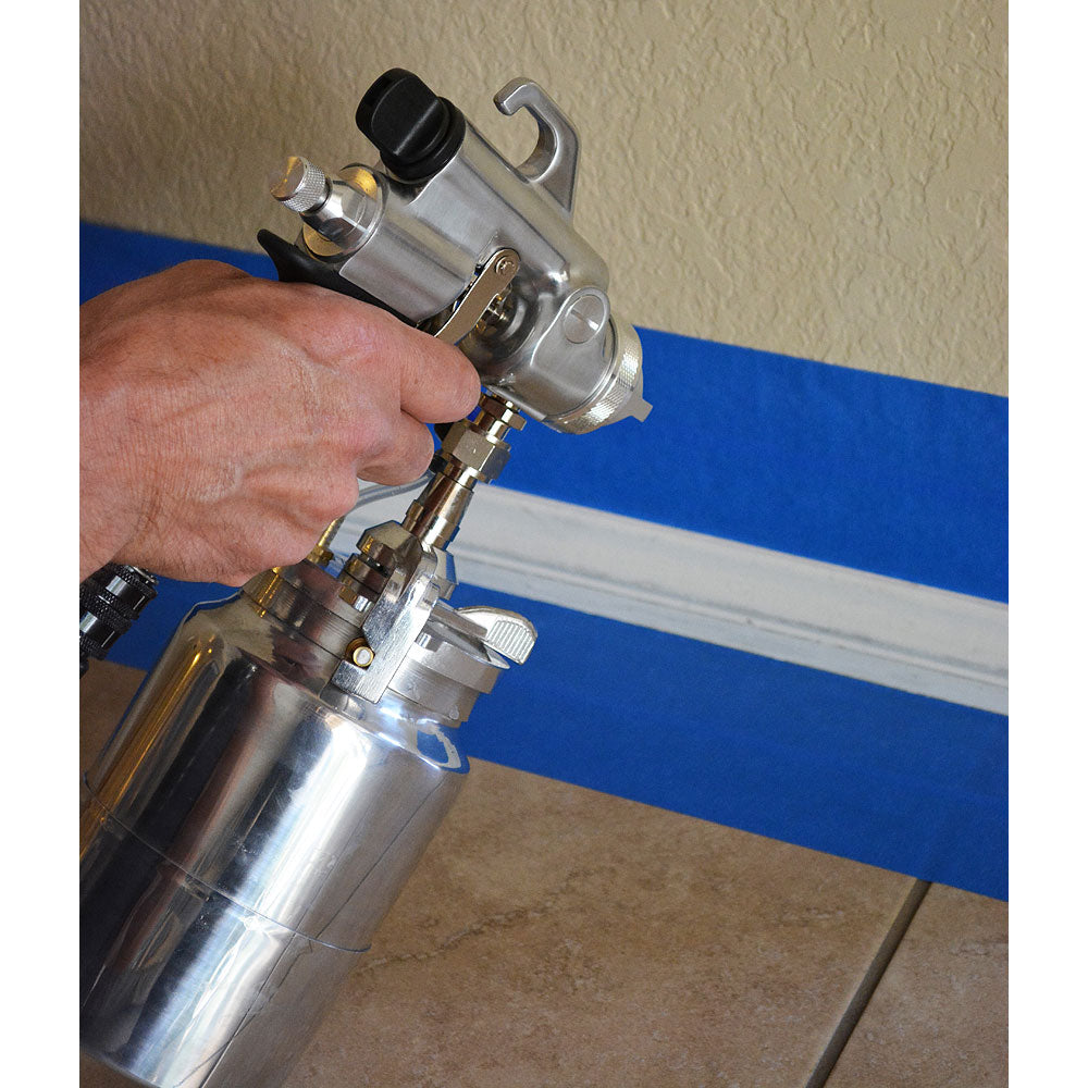 Apollo E7000 ECO Series HVLP Turbine Pressure Feed Spray Gun (Non-Blee ...