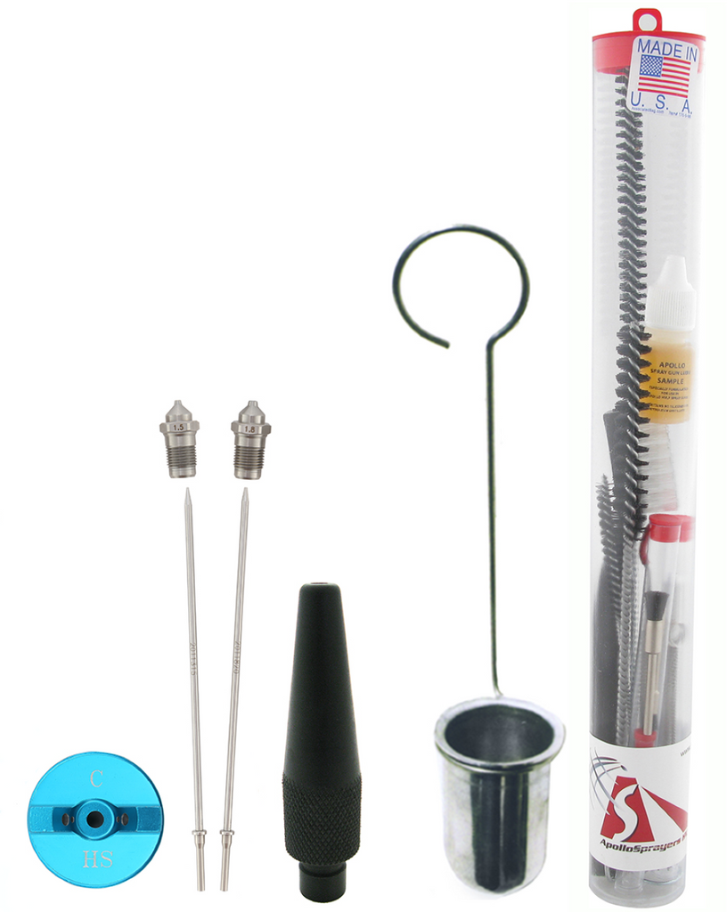 Apollo PRECISION-6 PRO HVLP Turbine Spray System (PLUS Package with No ...