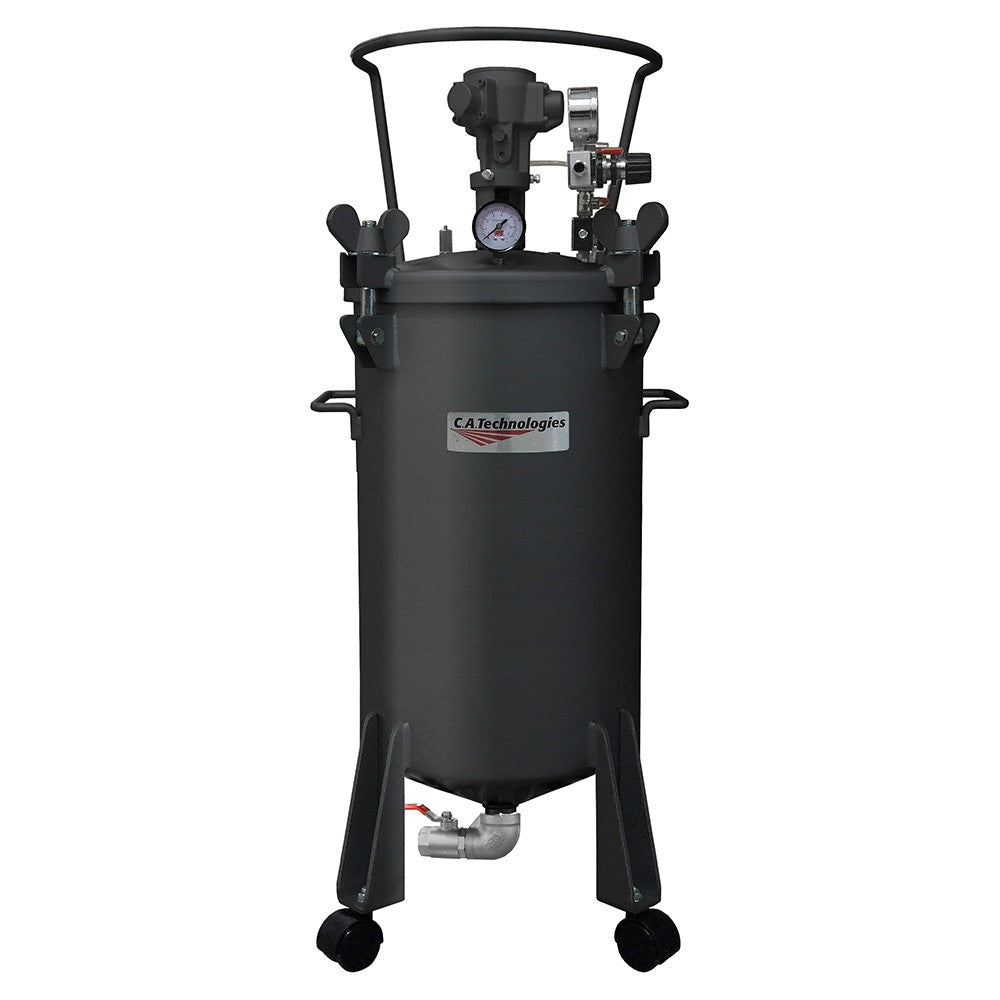 C.A. Technologies 10 Gallon Paint Pressure Tank - Bottom Outlet with P ...