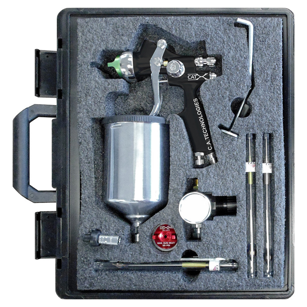 C.A. Technologies CAT-X Gravity Feed HVLP & RP Spray Gun (Model "B" Bl ...